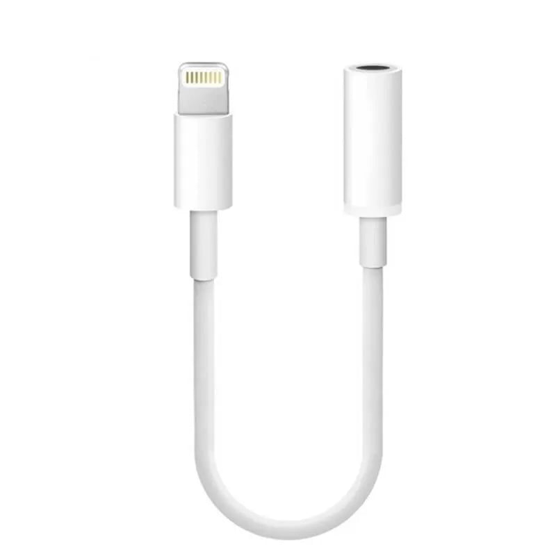 Apple iPhone iPad Lightning auf 3,5mm Klinke AUX Audio Adapter
